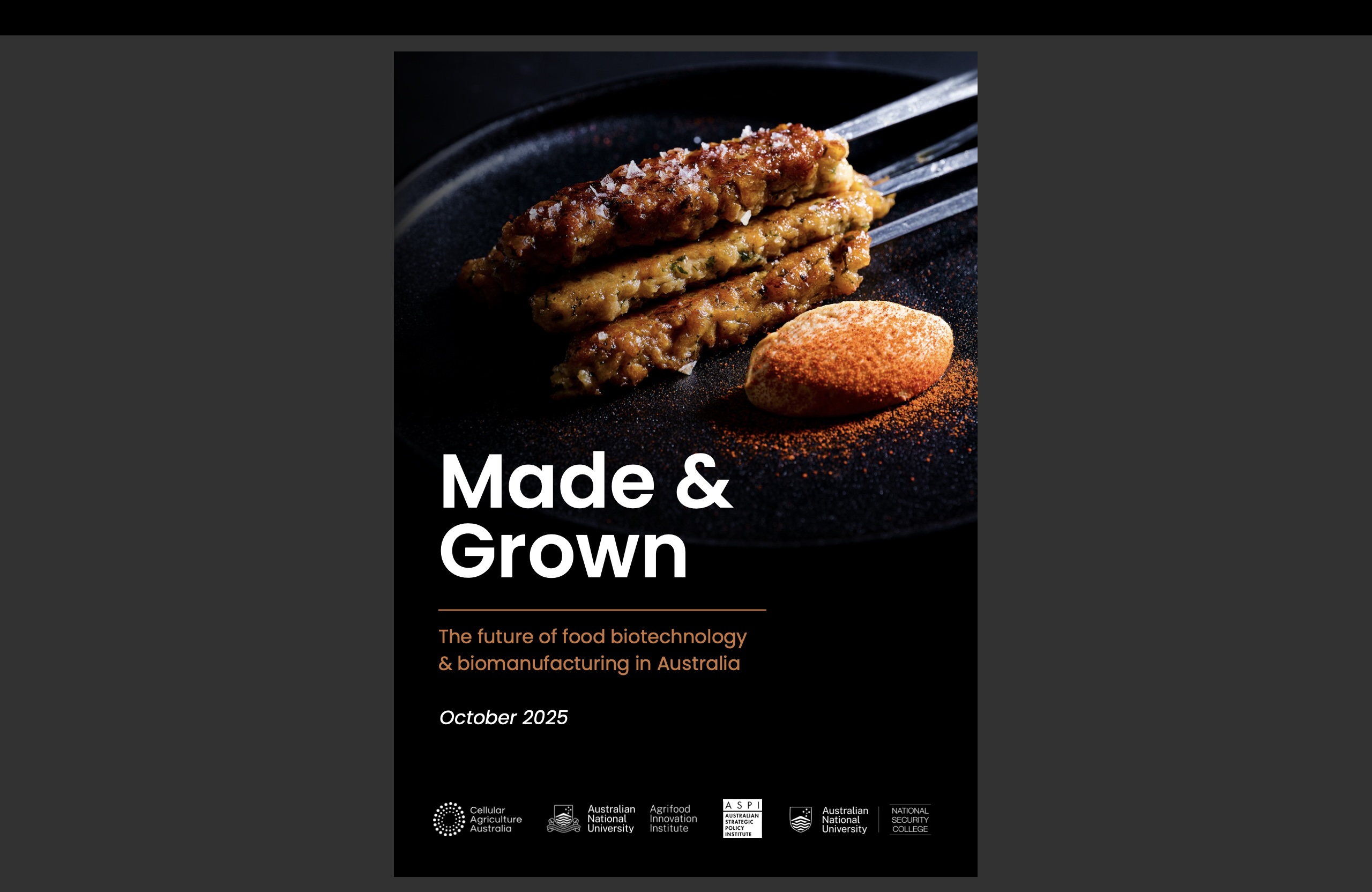 New Report: Made & Grown — The Future of Food Biotechnology ...