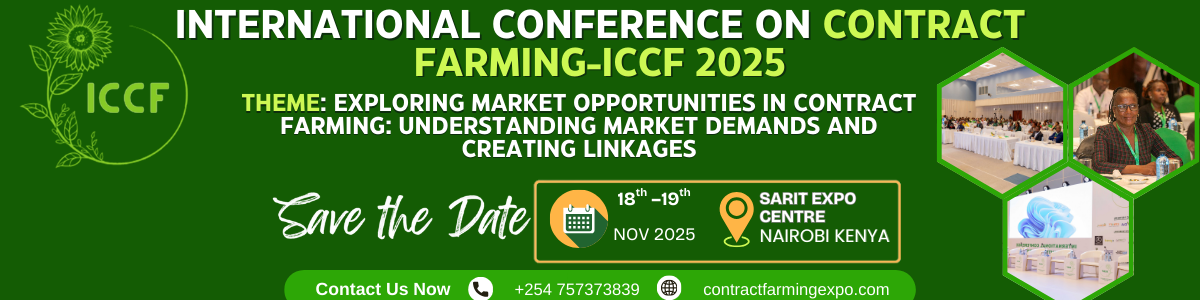 International Conference On Contract Farming - ICCF 2025 | Events ...
